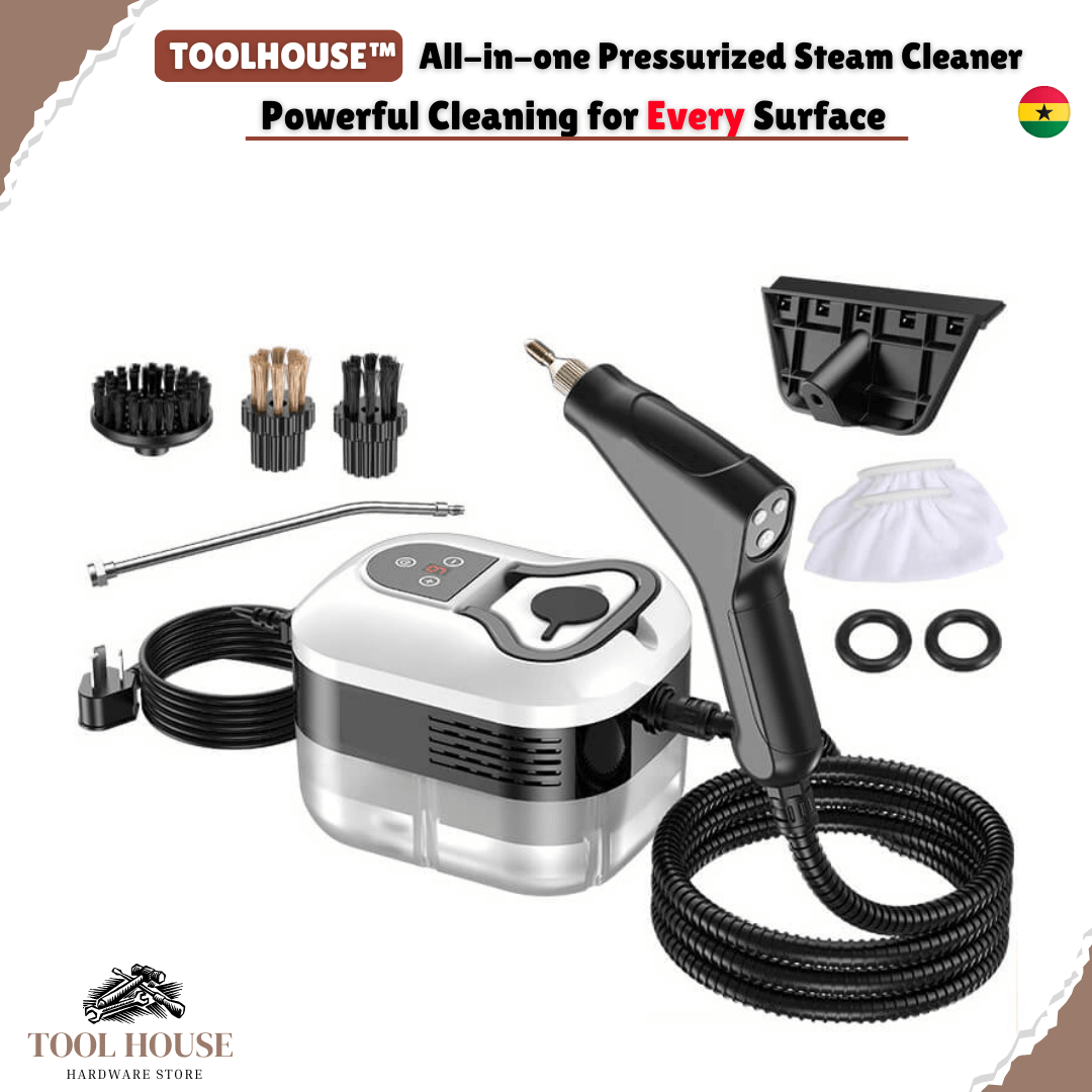 TOOLHOUSE™ All-in-one Pressurized Steam Cleaner